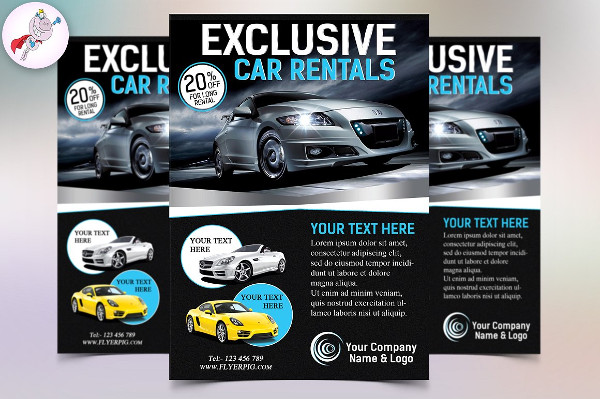 Car Rental Flyer Template - 25+ Free & Premium Download