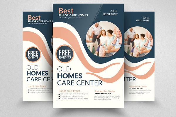 Elderly Care Flyer Template - 27+ PSD, AI, EPS Format Download