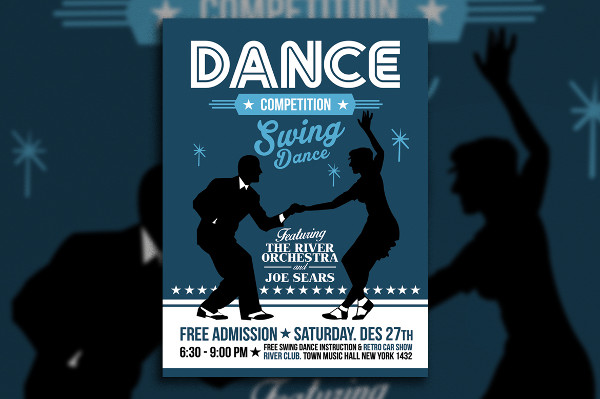25+ Dance Posters - PSD, AI, EPS, Vector Format Download