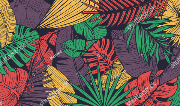 Tropical Patterns - 25+ Free PSD, AI, EPS, Vector Format Designs