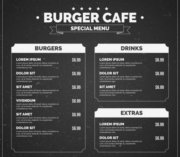 Burger Menu Templates - 27+ Free & Premium Download