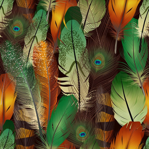 Feather Patterns - 29+ Free PSD, AI, EPS, Vector Format Designs