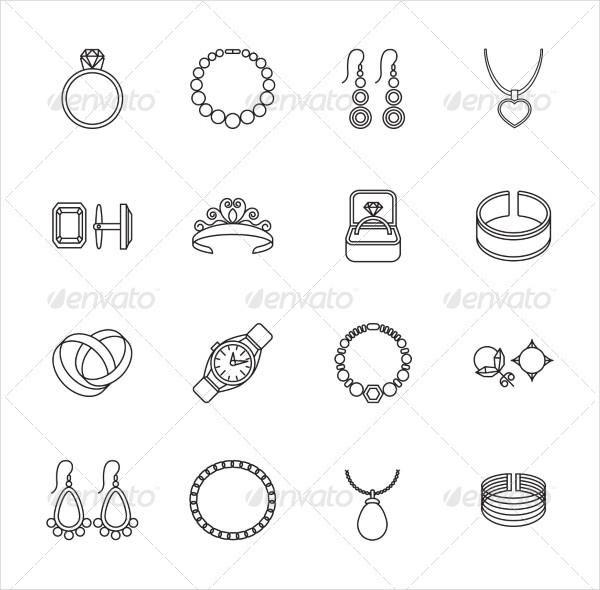 Jewelry Icons - 161+ Free PSD, AI, EPS, Vector Format Download