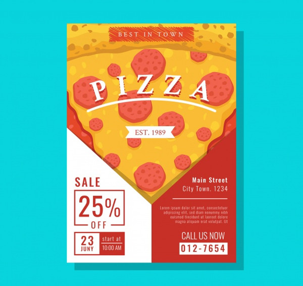 Pizza Poster Designs - 23+ Free & Premium Download
