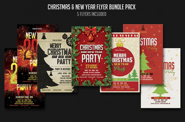 Holiday Party Flyer Template - 27+ Free & Premium Download