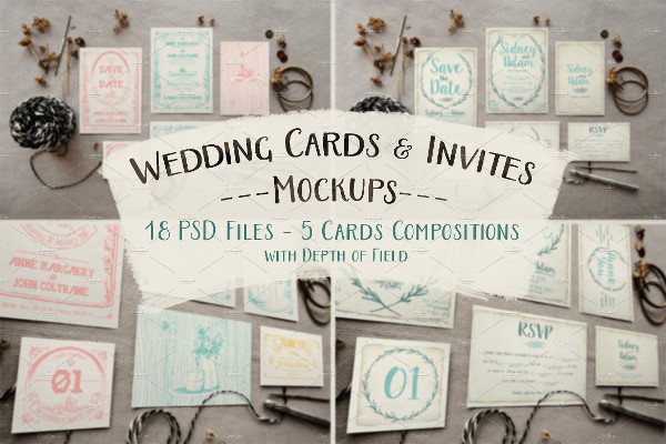 Invitation Mockups - 29+ Free & Premium Download