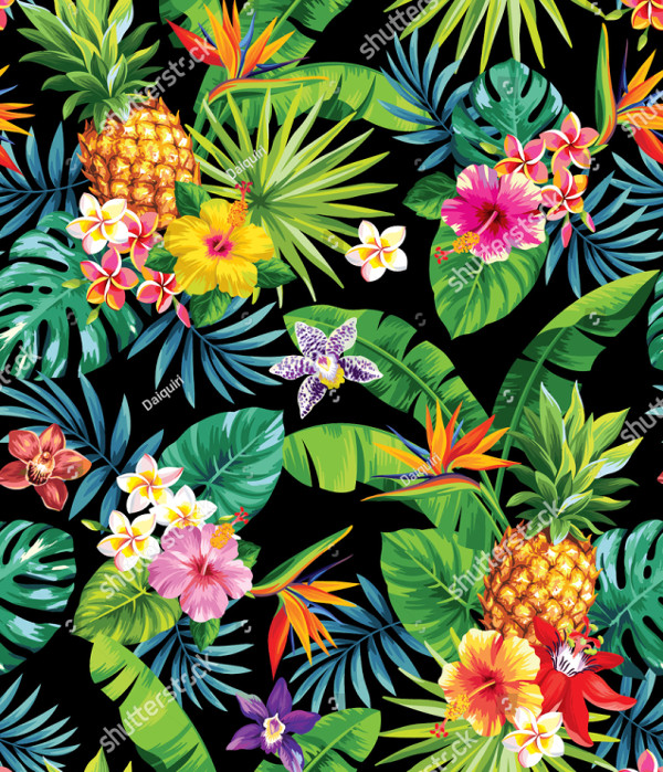 Tropical Patterns - 25+ Free PSD, AI, EPS, Vector Format Designs