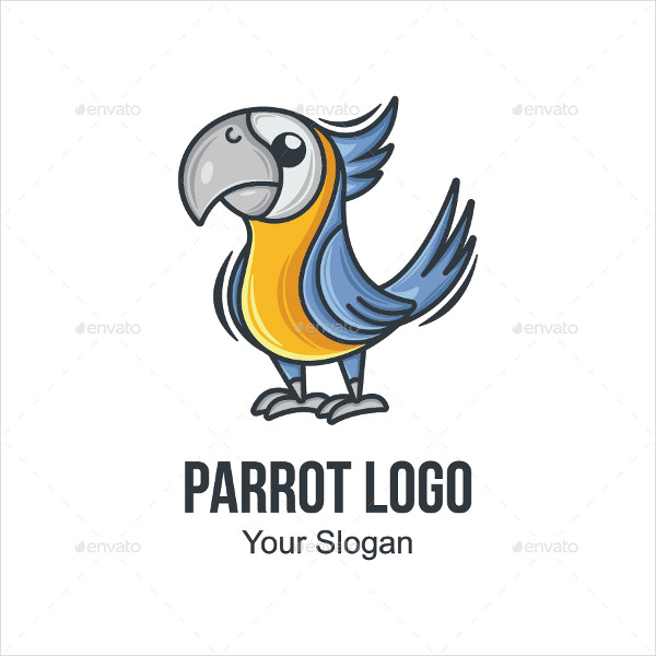 Best Parrot Logo Design - 23+ Free & Premium Download