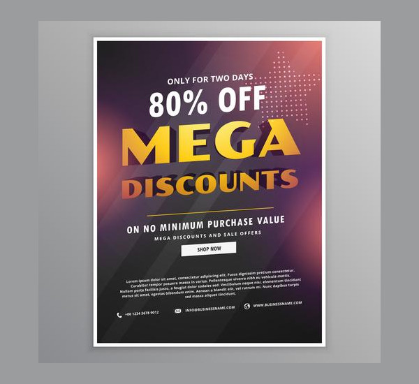 27+ Outstanding Sales Flyer Templates - Free & Premium Download