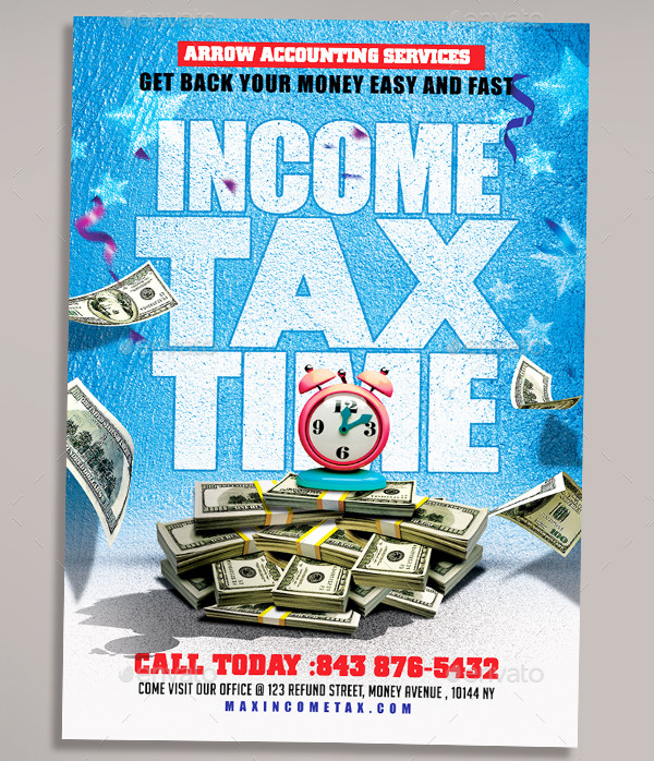 27 Income Tax Flyer Templates Free Premium Download