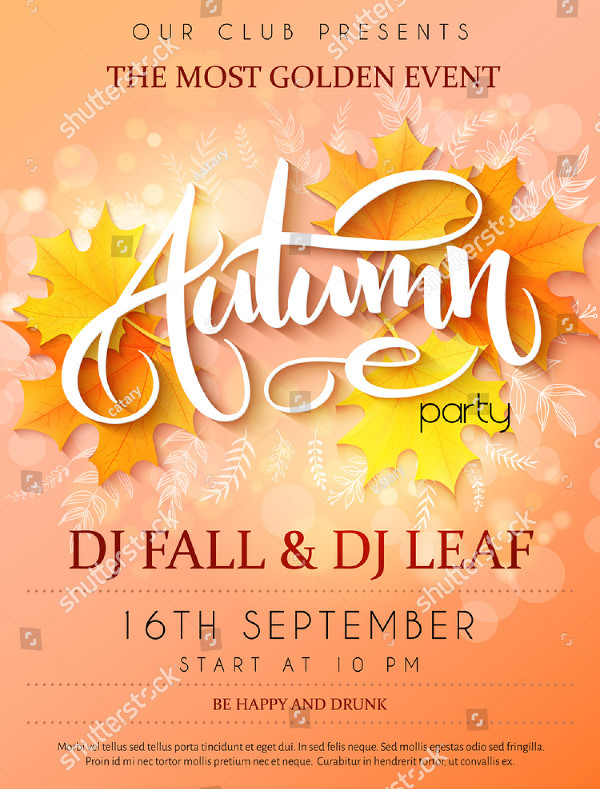 27+ Autumn Poster Templates - Free & Premium Download