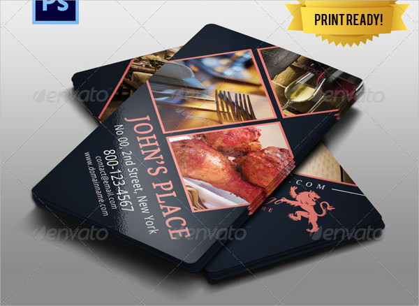25+ Chef Business Card Templates - Free & Premium Download
