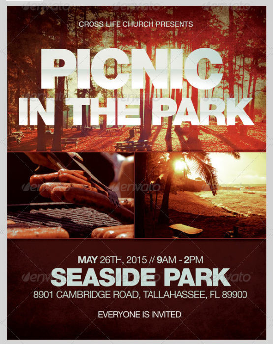 Picnic Flyer Template - 23+ Free & Premium Download