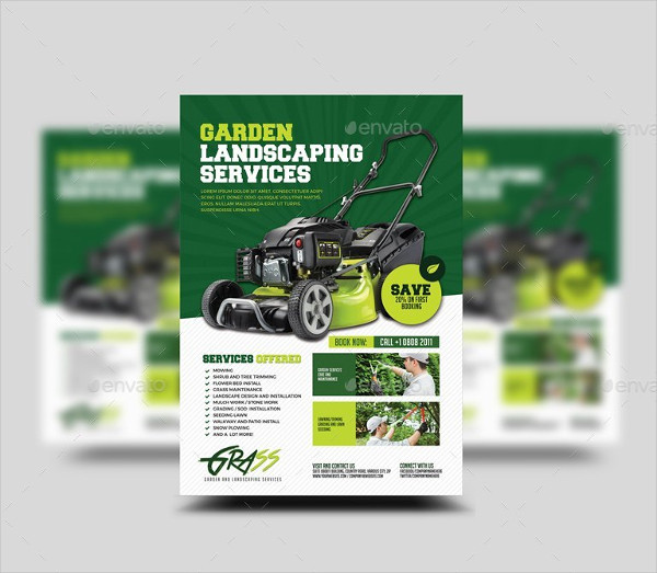 Landscaping Flyer Template - 27+ Free & Premium Download