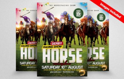 Horse Flyer Template - 23+ Free & Premium Download