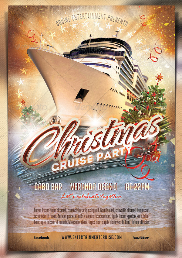 Cruise Flyer Template Free Printable Templates